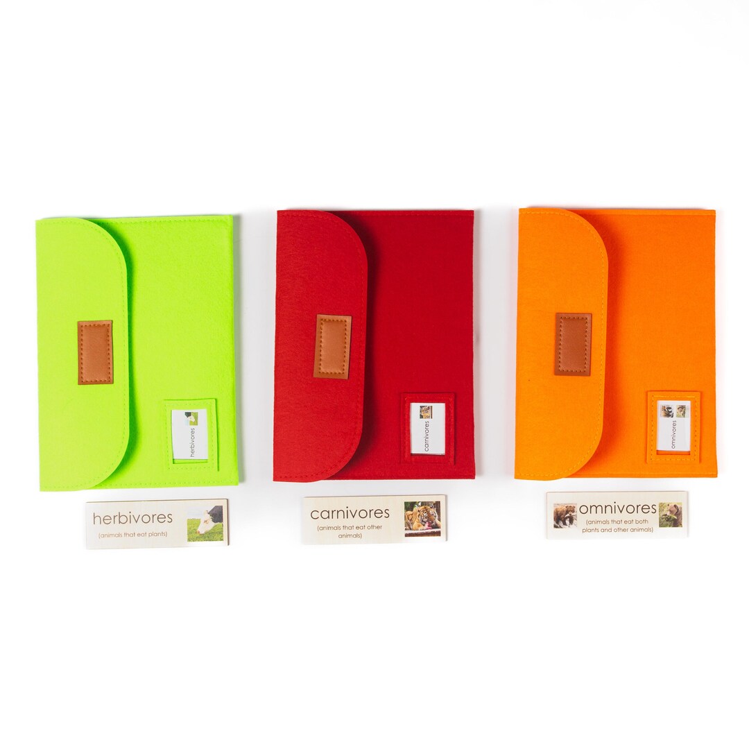 Montessori Herbivores, Carnivores, and Omnivores Classification Set ...