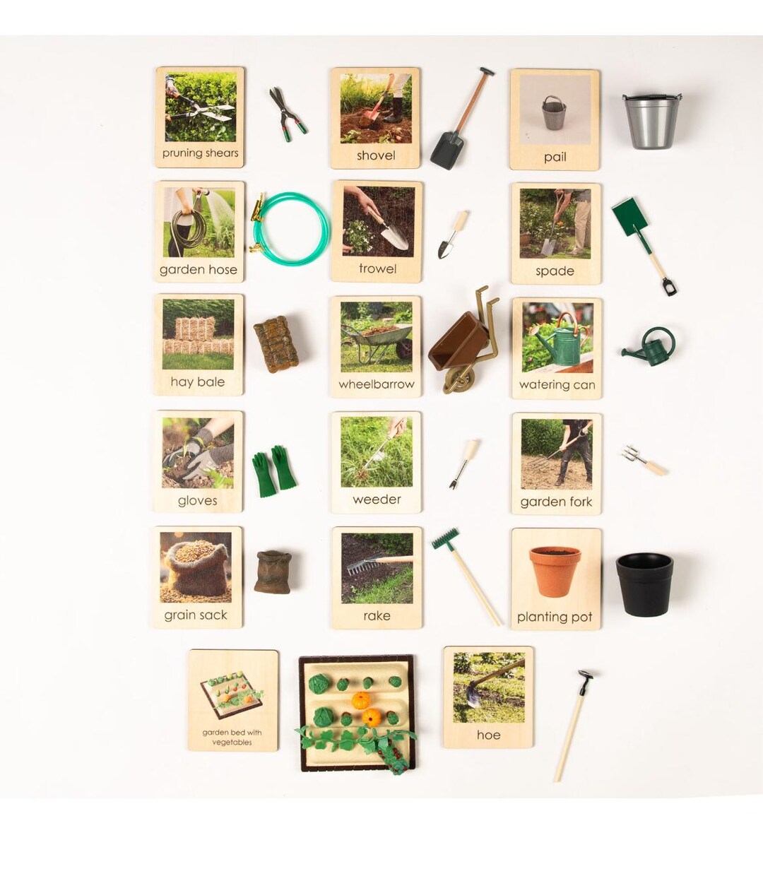 Gardening Tools Sorting Activity - Montessori Culture Classification ...