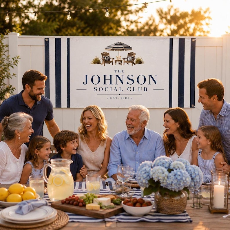 Custom Family Reunion Banner - Outdoor Vinyl Welcome Sign - Etsy UK