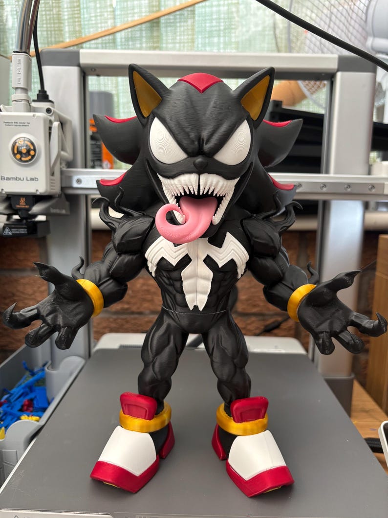 Sonic&wolverine Fan Art Statue - Etsy