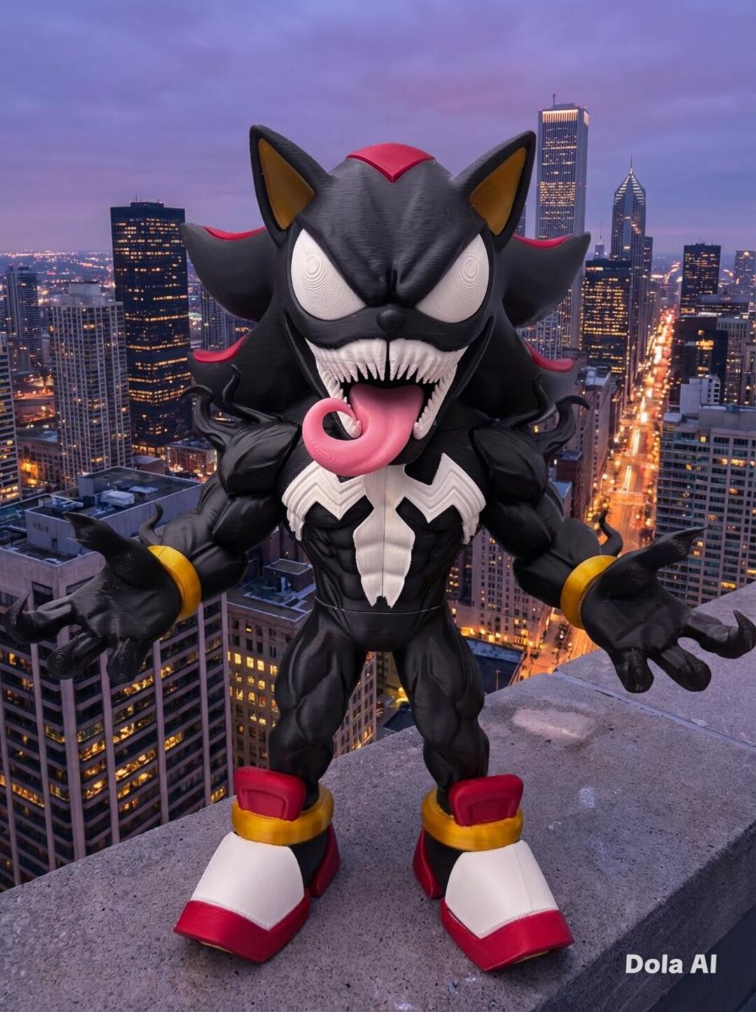 Sonic&wolverine Fan Art Statue - Etsy