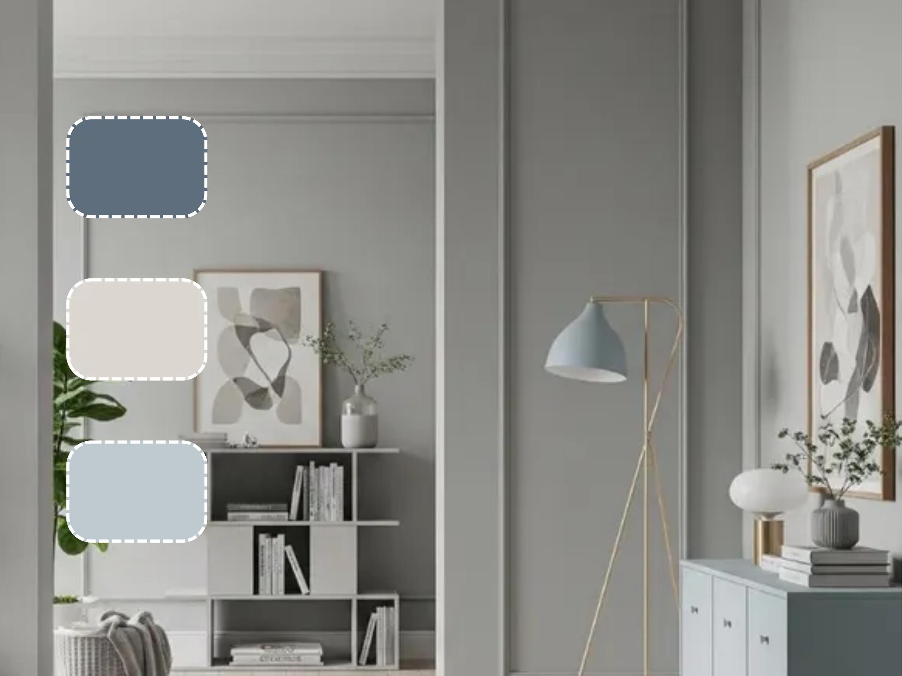 2025 HGTV Color of the Year, Sherwin Williams Quietude Palette, Modern ...