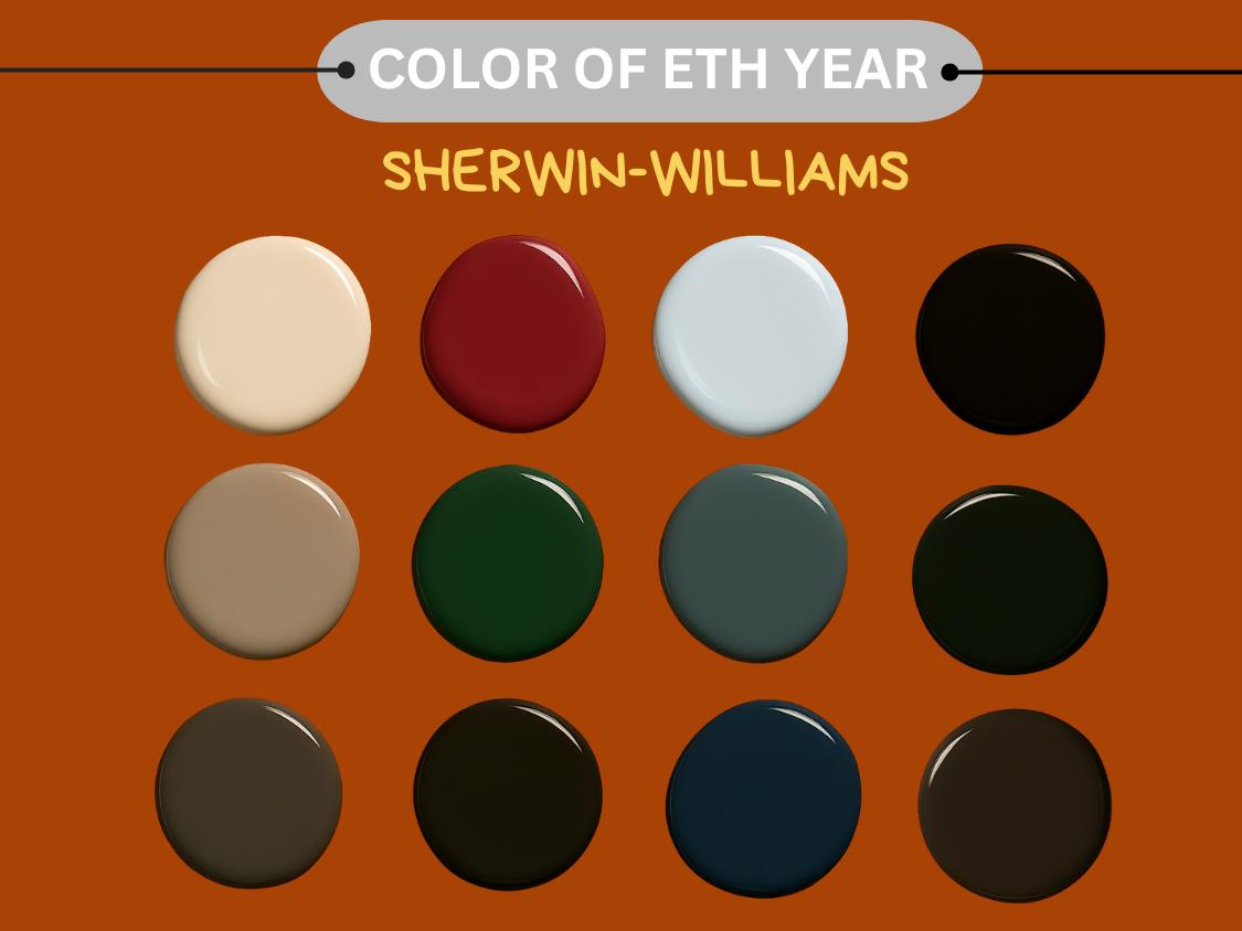 Mid-century Modern Paint Palette: Whole House Color Scheme (PDF ...