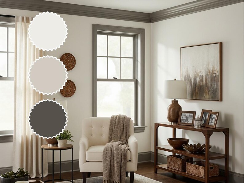 Rustic & Vintage Farmhouse Paint Palette | Sherwin Williams 2025 Colors ...