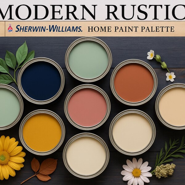 Rustic Paint Colors - Etsy