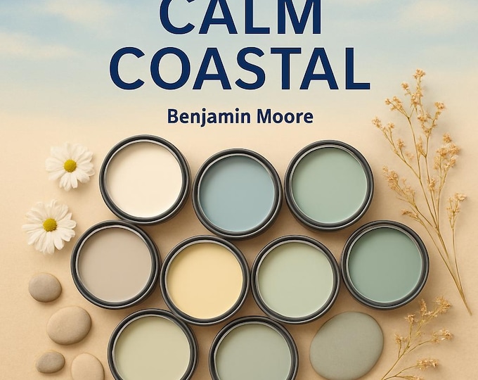 Mid-century Modern Paint Palette: Benjamin Moore Wythe Blue (PDF ...