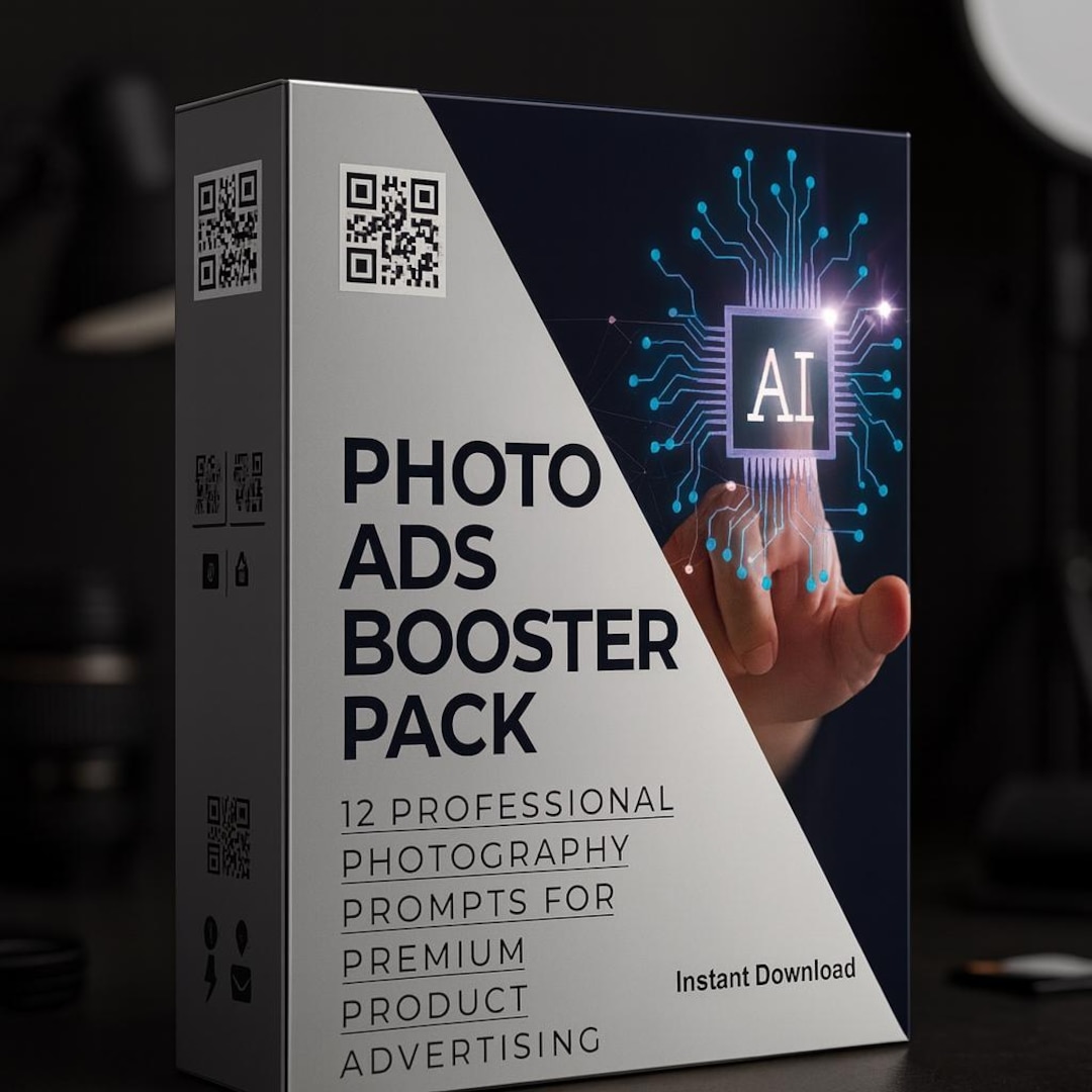 Photo Ads Booster Pack — 12 Advanced Product Photo Prompts for Premium ...