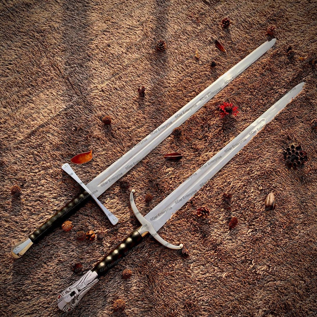Hand-forged Medieval Swords | High-carbon Steel Knight's Collection - Etsy