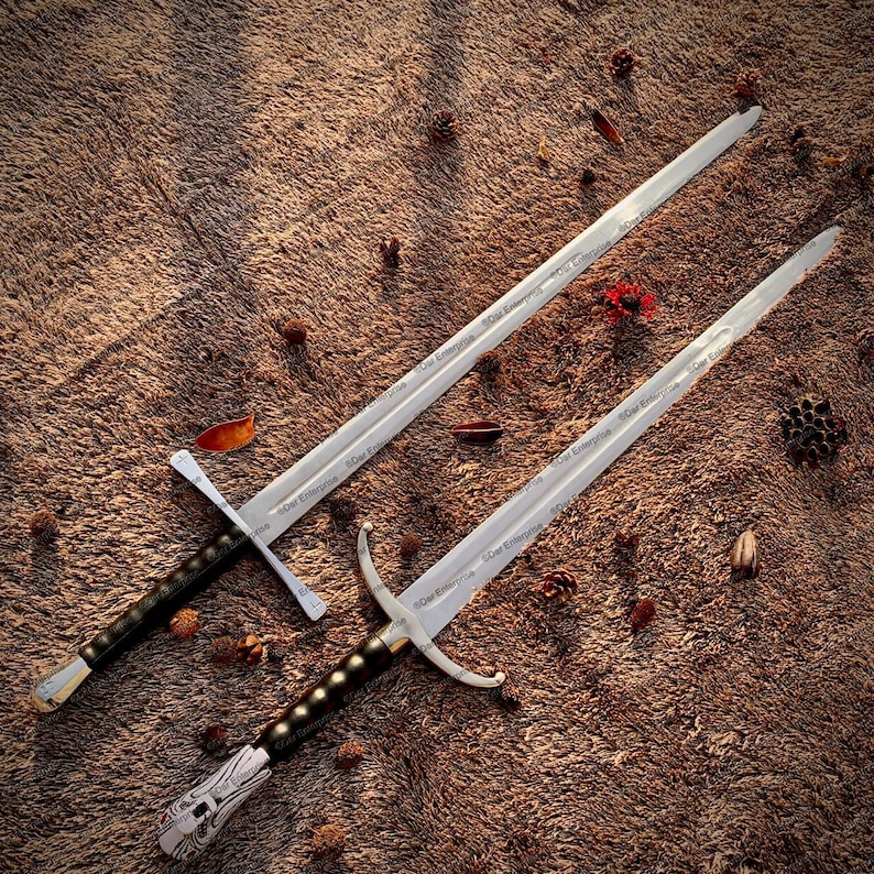 Hand-forged Medieval Swords | High-carbon Steel Knight's Collection - Etsy
