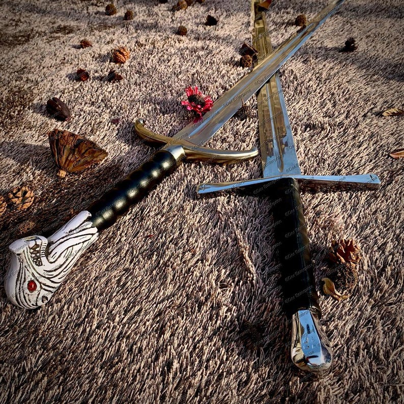 Hand-forged Medieval Swords | High-carbon Steel Knight's Collection - Etsy