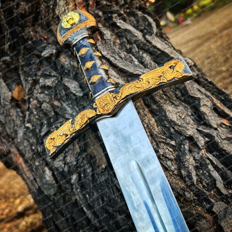 Handmade King Richard Lionheart Sword Replica | High Carbon Steel ...