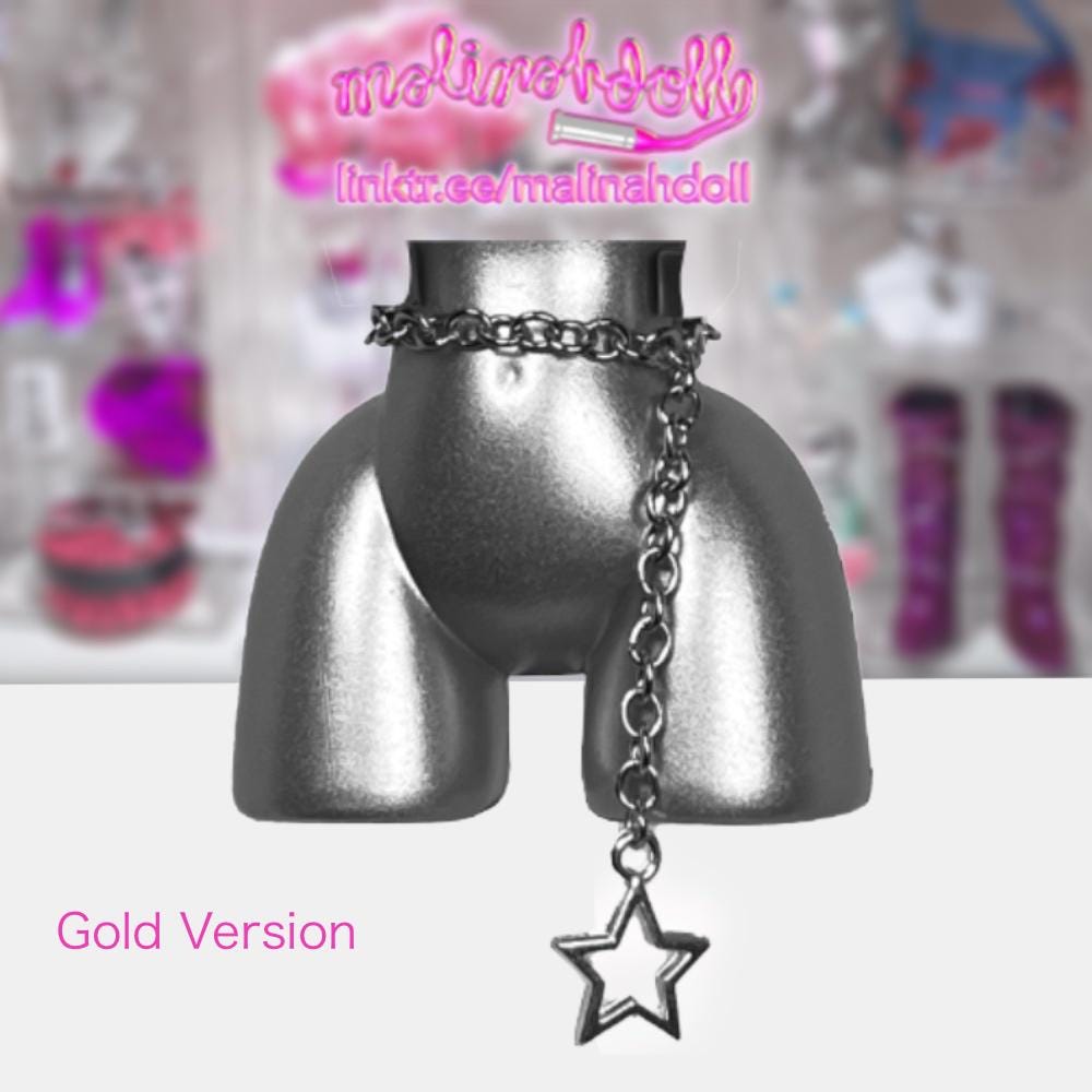 Bratz Doll Belt Jewelry Designer Waist Chain for 1/6 Scale Dolls by ...