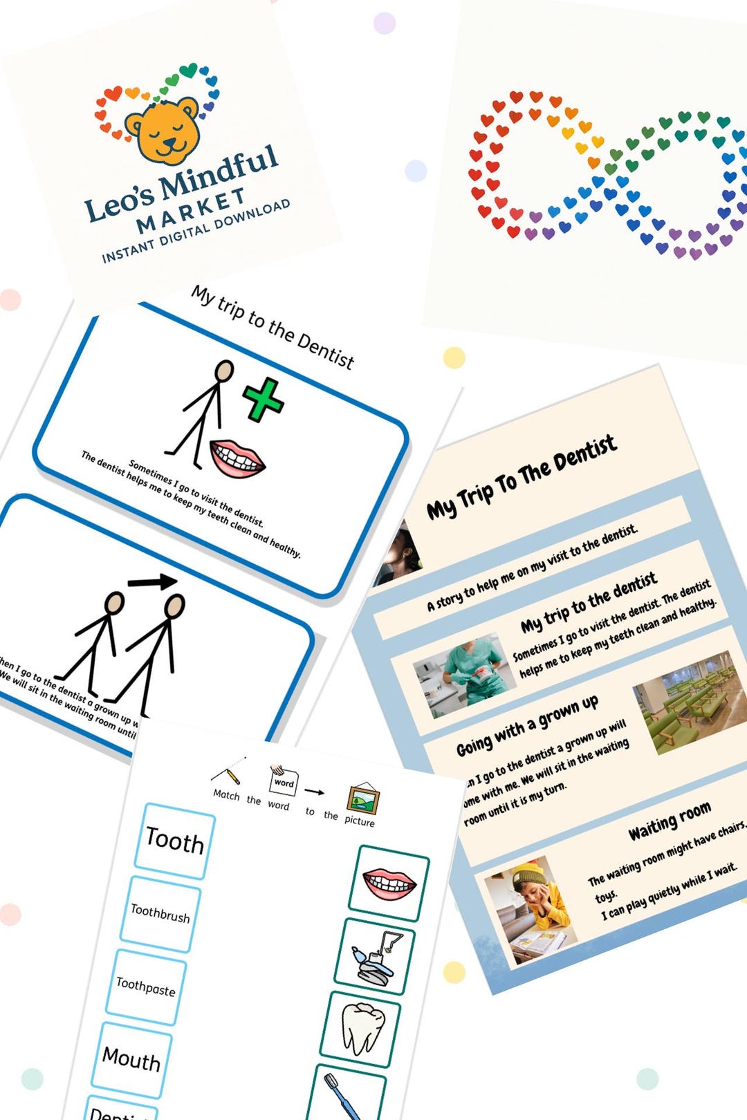 Trip to the Dentist Social Story and Visual Pack - Etsy Canada