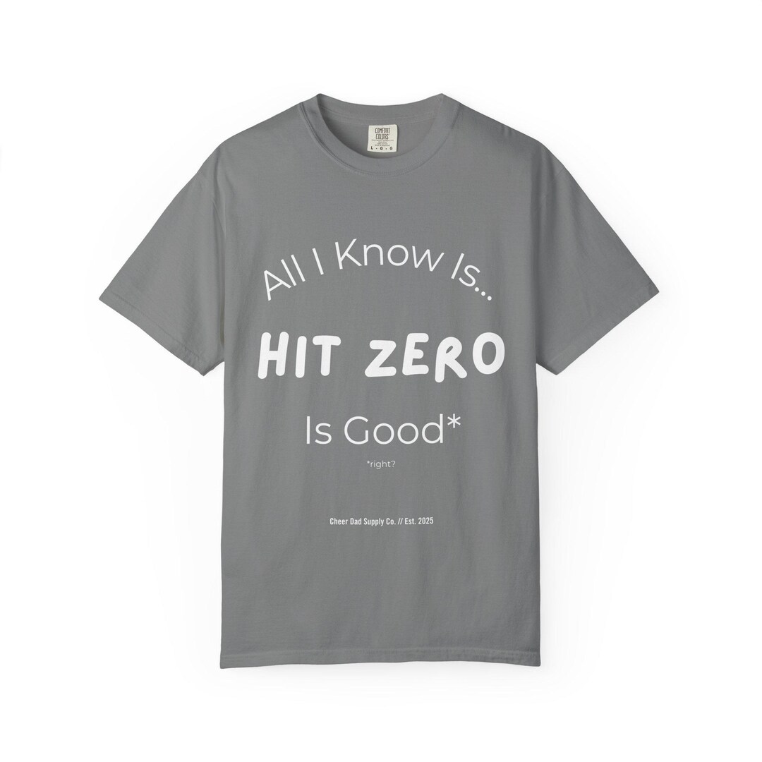 HIT ZERO Cheer Dad Shirt: All-star Competition Tee - Etsy