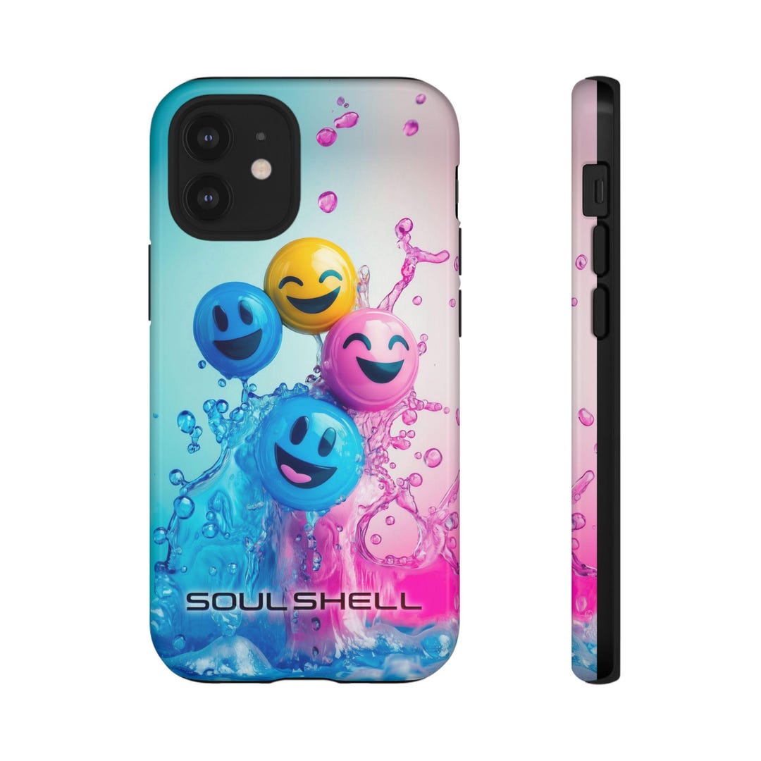 Tough Cases: Bouncing Smiley Face Phone Case - Etsy
