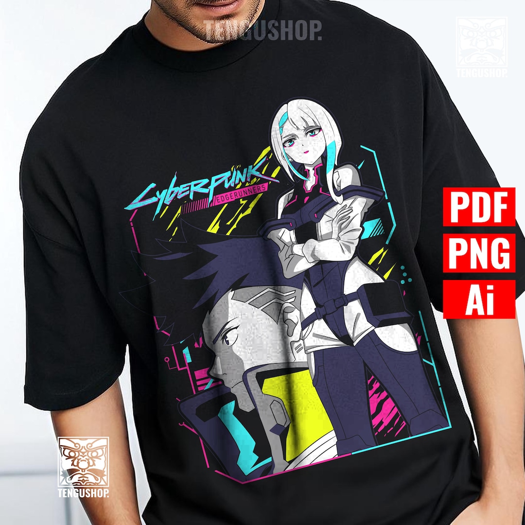 Cyberpunk David Vector - Etsy