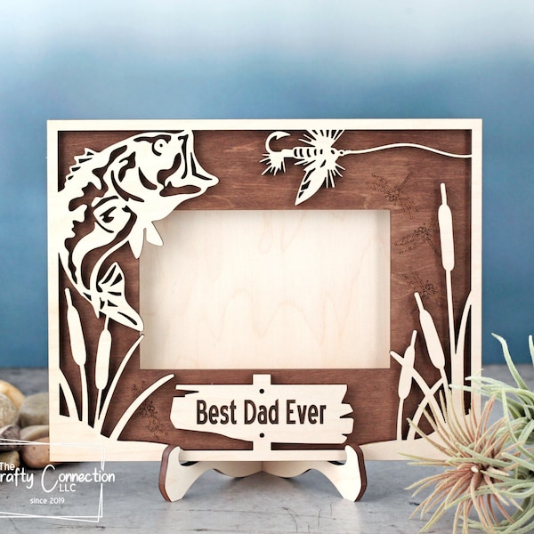 Fishing Pole Picture Frame - Etsy