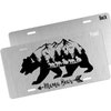 Deer Front License Plate, American Flag License Plate, Wildlife License ...