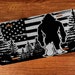 Bigfoot License Plate, Sasquatch Custom License Plate, Vanity Car Tag ...