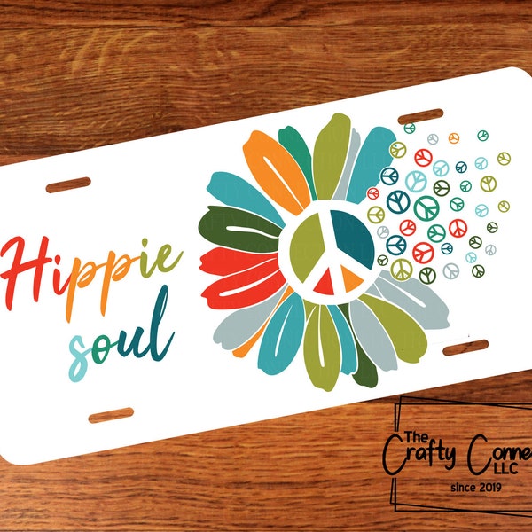 Custom License Plate Sign - Etsy