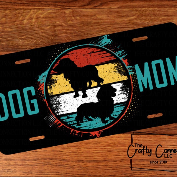 Dachshund Front License Plate - Etsy