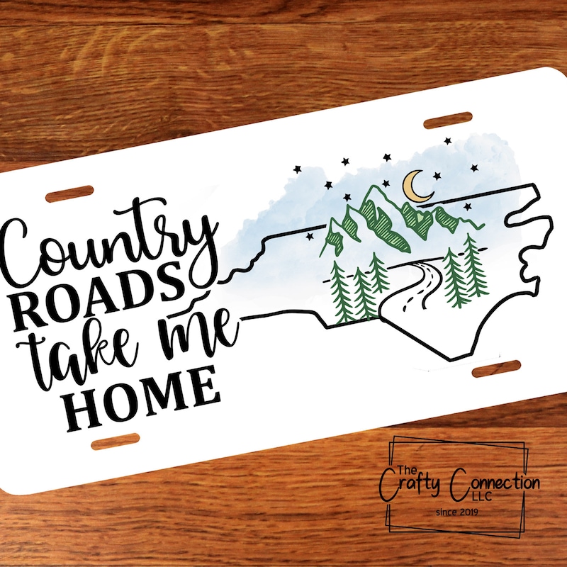 Nc Front License Plate - Etsy