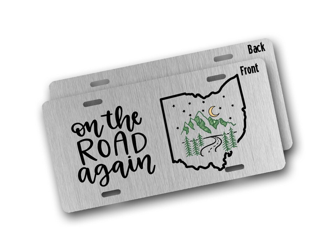 Ohio License Plate, State Custom License Plate, Vanity Car Tag on ...