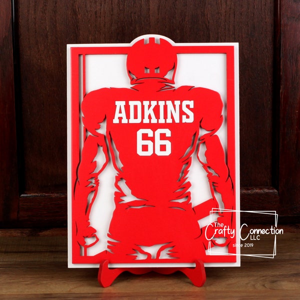Football Plaque - Etsy