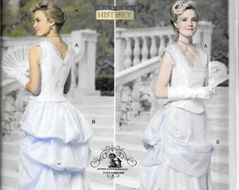 Butterick 5969 Misses' Steampunk Costume Corset Skirt | Etsy