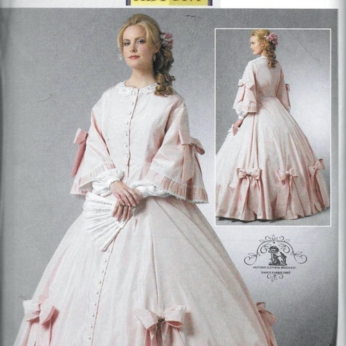 Simplicity 5442 Southern Belle Dress Pattern Costume Historian - Etsy