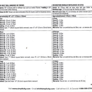 Simplicity 4993 Animal Rag Quilt Rug Sewing Pattern Longia Miller Dog ...