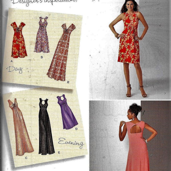 Backless Dress Pattern - Etsy