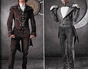 Men's Cosplay Costumes Simplicity Sewing Pattern 1039 - Etsy