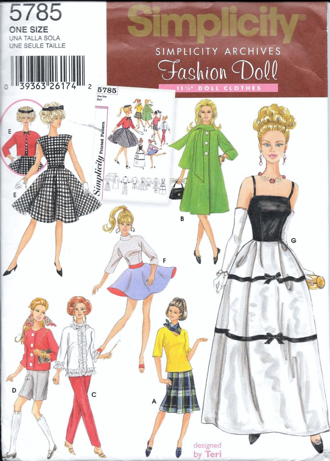 Barbie Doll Sewing Patterns