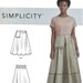 Simplicity 4558 Khaliah Ali Dress Cropped Pants Top Shirt & Jacket ...