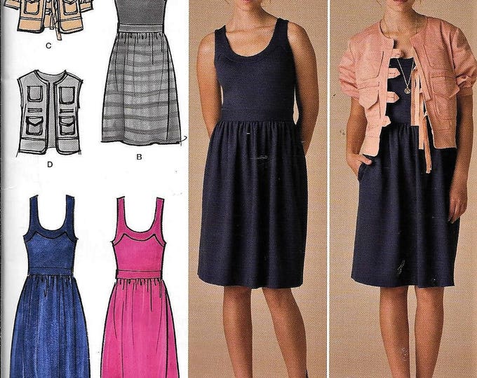 Simplicity 8798 Easy Wrap Unlined Coat/jacket Sewing Pattern UNCUT Size ...