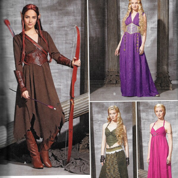 Fantasy Dress Pattern - Etsy