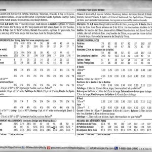 Simplicity 1558 Steampunk Skirts Jacket Spats Blouse Corset Cosplay ...