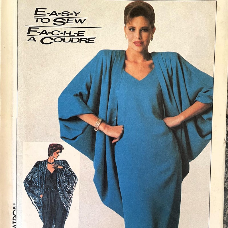 Cocoon Dress Pattern - Etsy