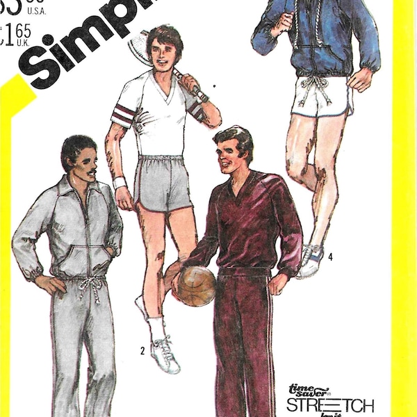 Mens Track Suit Sewing Pattern - Etsy