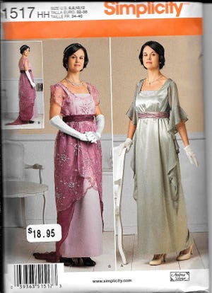 Bridgerton Gown Sewing Pattern, Bridgerton Dress, Renaissance Dress ...