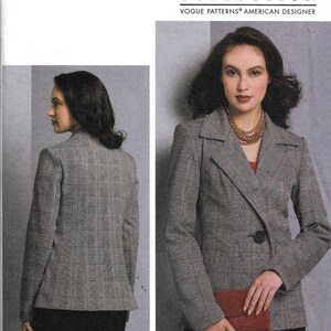 Vogue V9342 Designer Claire Shaeffer Custom Couture Jacket Sewing ...