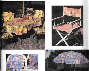 Simplicity 7159 Deck and Patio Accessories Sewing Pattern, UNCUT, Home ...