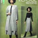 Simplicity 5386/0518 Costume Matrix Duster Long Trench Coat Gothic ...