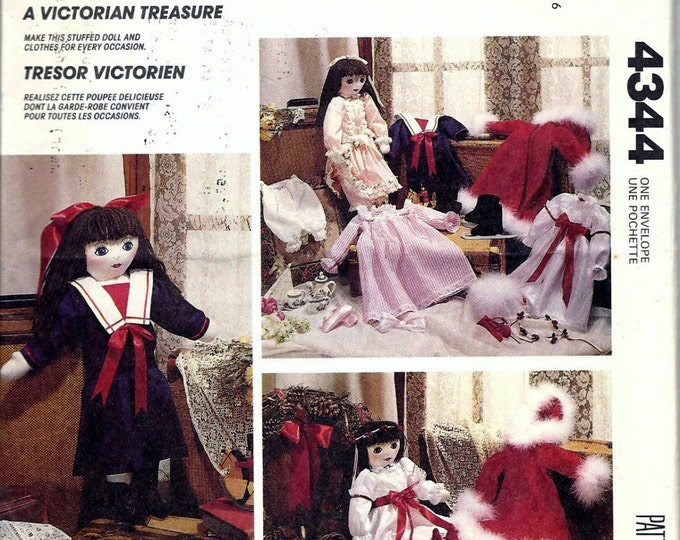 Burda 7485 Barbie Doll Clothes Dress Sewing Pattern 4 Styles Included ...