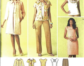 Simplicity 8173 HOAX Ful Figure Shirt Pants or Shorts Sewing Pattern ...