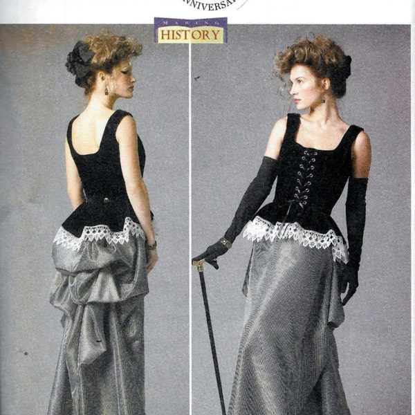 Bustle Dress Pattern - Etsy