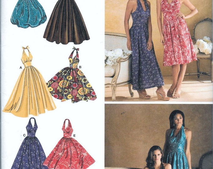 Mccall's M7119 Wrap Dress Sewing Pattern 7119 UNCUT Size 6, 8, 10, 12 ...