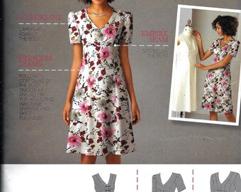 Misses' & Plus Size Amazing Fit Dresses Simplicity Sewing Pattern 2247 ...