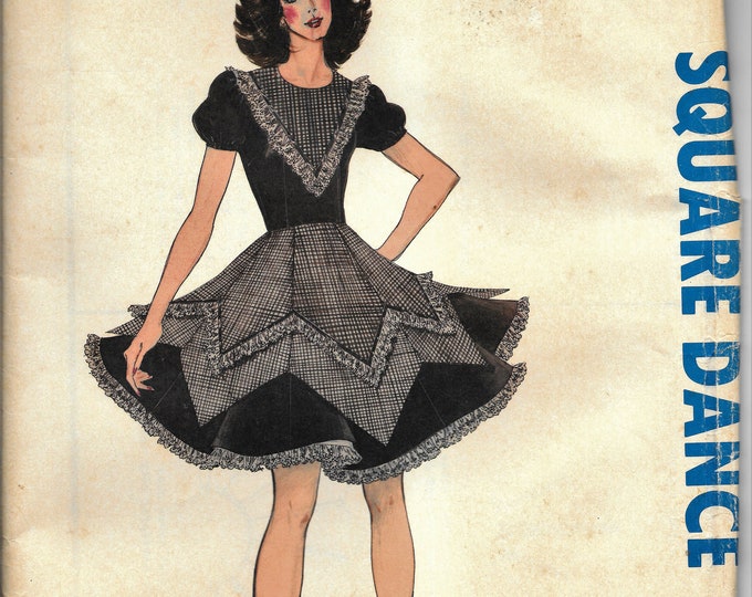 Vintage Authentic 309 SQUARE DANCE Dress Sewing Pattern UNCUT - Etsy